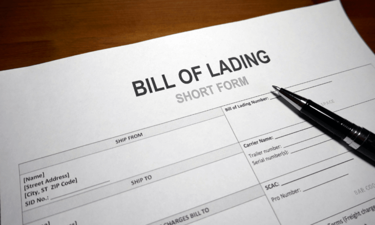 Bill of Lading Meaning: Types and Example Explained